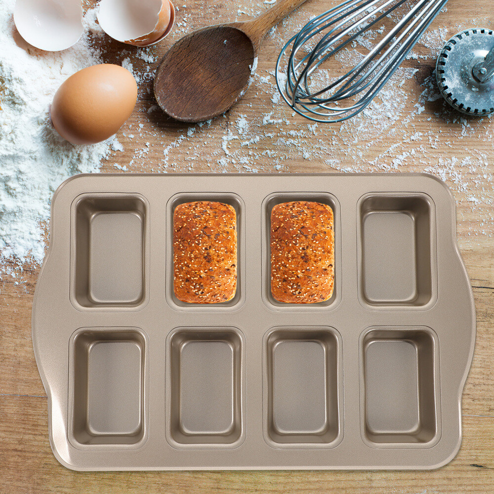 Mini Baking Pans Small Loaf for Bread Oven Cake Muffin Tins Paper Cup ...