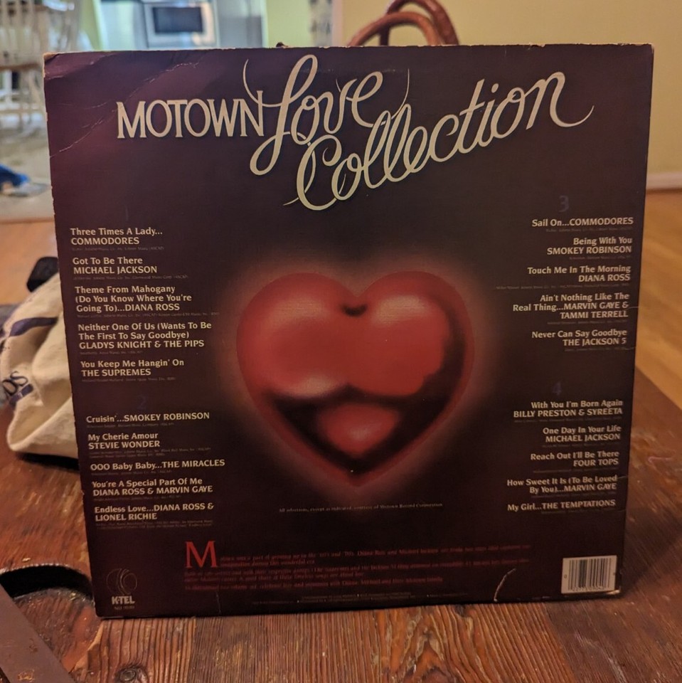 MOTOWN LOVE COLLECTION 1984 DOUBLE Vinyl Michael JACKSON Diana ROSS ...
