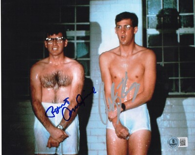 Robert Carradine Anthony Edwards Autograph Signed Revenge Of The Nerds