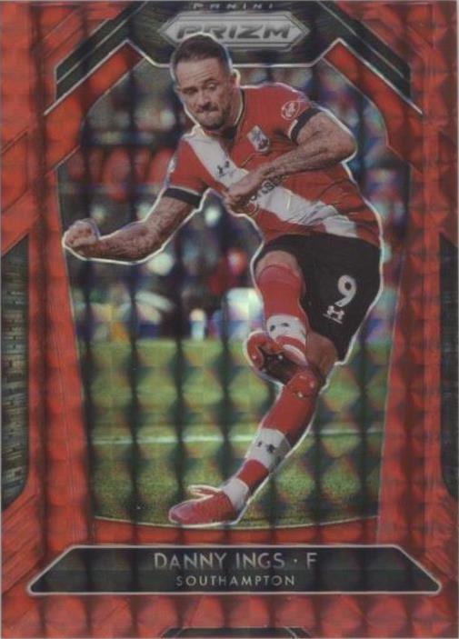 2020-21 Panini Prizm Premier League - Danny Ings #88 Red Mosaic Prizm ...