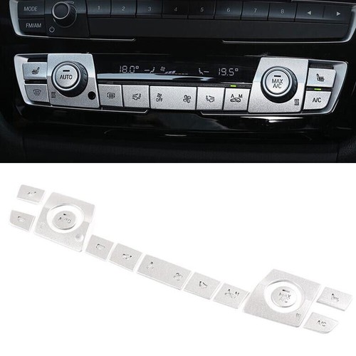 For BMW 1 Series F20 F21 Silver Aluminum Console AC Switch Control ...