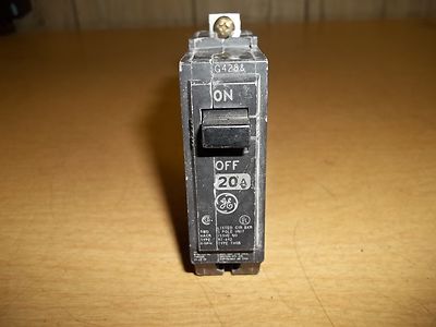 GE G248 20A General Electric Single Pole Circuit Breaker *FREE SHIPPING ...