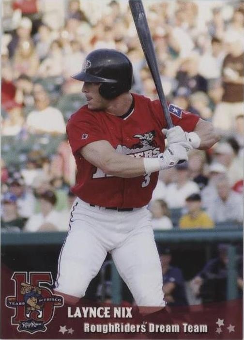 2018 Grandstand Frisco RoughRiders Dream Team - Laynce Nix for sale ...