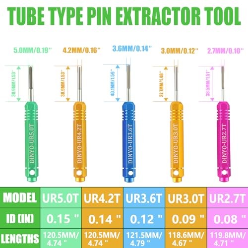 10Pcs Pin Extractor Tools Terminal Removal Tool Kit, Automotive ...