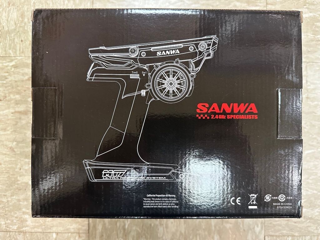 Sanwa/Airtronics M17 FH5 4-Channel 2.4GHz Radio System w/RX-493i ...