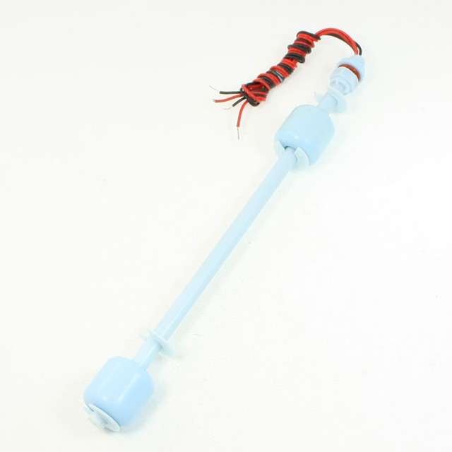 Aquarium 24.5cm Long Liquid Water Level Float Floating Switch Blue for ...