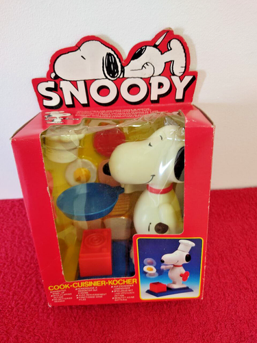 Vintage 1958 Snoopy Cook Chef Animated Wind Up with Flipping Action Toy ...