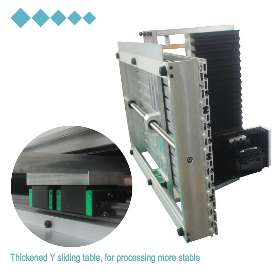 4 Axis 6040 CNC Router 2.2KW USB Milling Cutting Engraving Machine ...