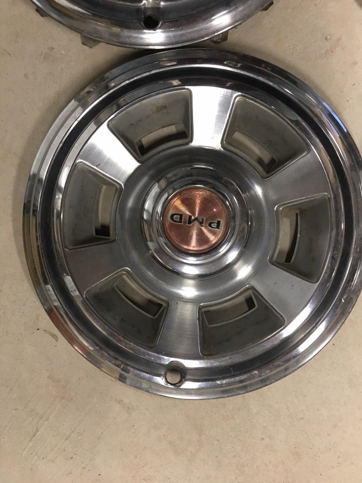 SET OF 4 1967 PMD PONTIAC FIREBIRD, TEMPEST PRE OWNED 14'' WHEEL COVERS ...