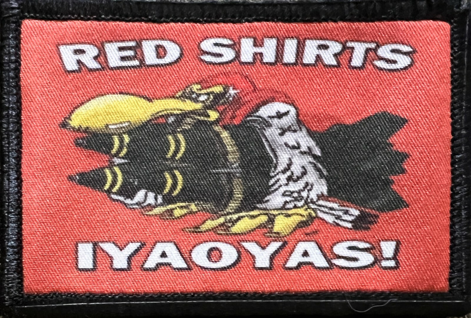 US Navy Red Shirts IYAOYAS Morale Patch Tactical Military Army Flag ...