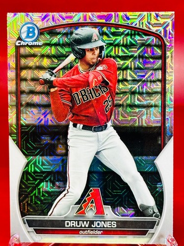 2023 Bowman Chrome Drew Jones Mojo Refractor #BCP-249 Diamondbacks | eBay
