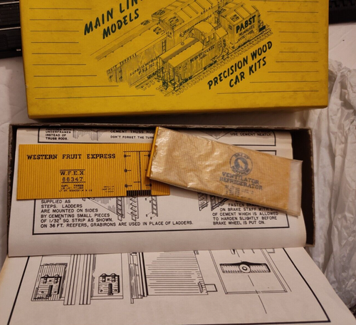 Ho Scale Main Line Western Fruit Express WFEX 66347 Reefer vintage | eBay