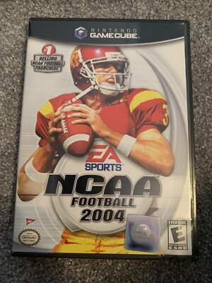 NCAA Football 2004 (Nintendo GameCube, 2003) Tested Original Box And ...