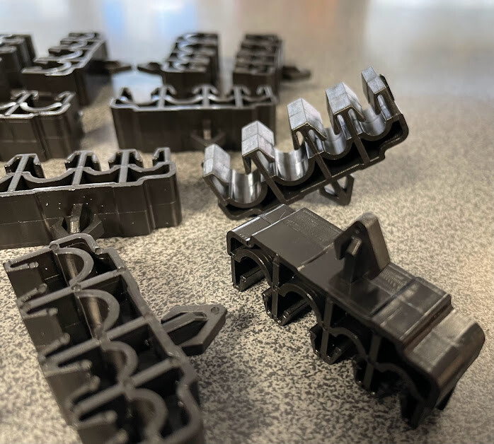 Multi Plastic Brake Line Pipe Mounting Holder Clips 5mm 8mm 3/16‚Äù 5/ ...