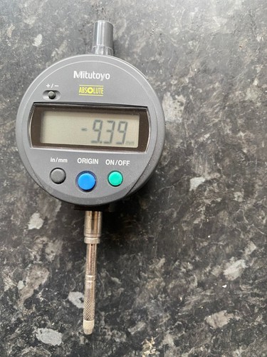 Mitutoyo DTI Plunger 543-782 ABSOLUTE Digimatic Digital Indicator 12 ...