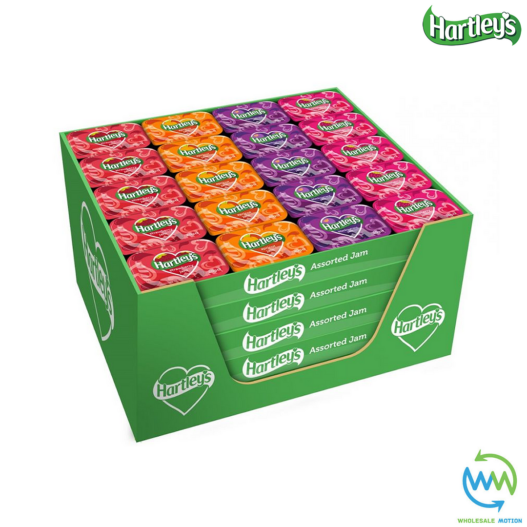 HARTLEYS Assorted JAM Portions POT 20G Single Individual Multiple ...