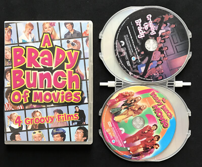 A Brady Bunch of Movies Collection (DVD, 4-Disc Set) very sequel white ...