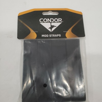 4 Pack Condor Tactical 4" Mod Strap Modular Webbing MOLLE Pals System ...