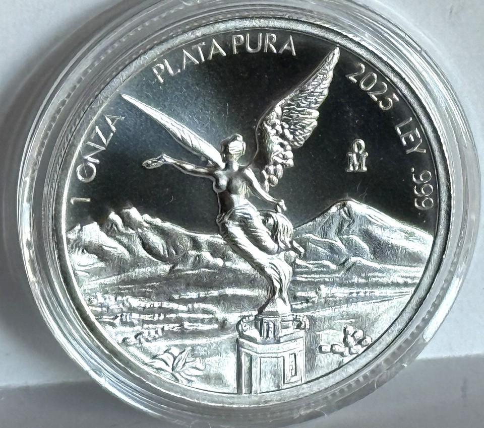 2025 Intaglio Mint Libertad Tribute om mint mark 1 oz Silver Round in ...