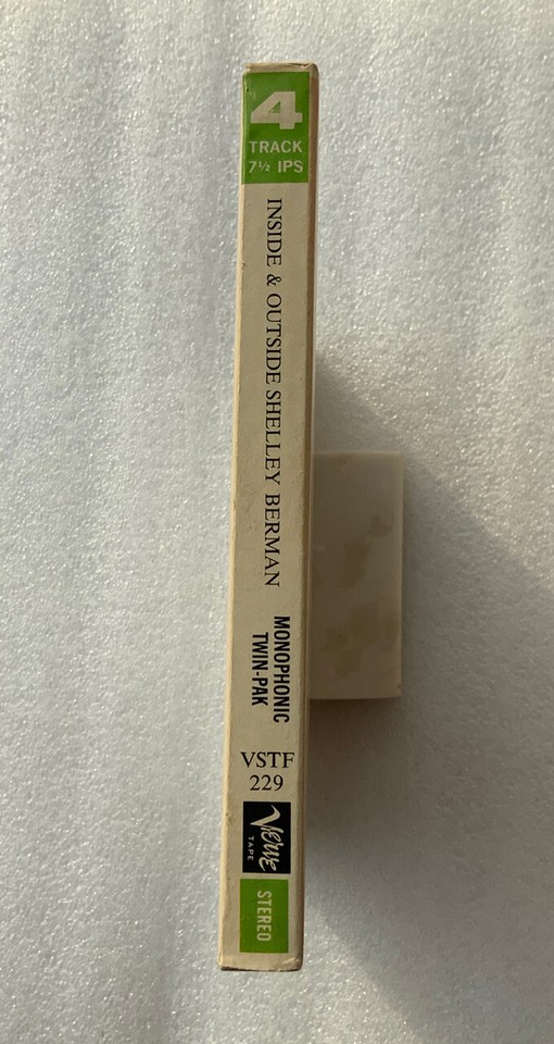 Shelley Berman Inside and Outside 1959 4-Track 7” Reel Tape Verve VSTF-229 | eBay