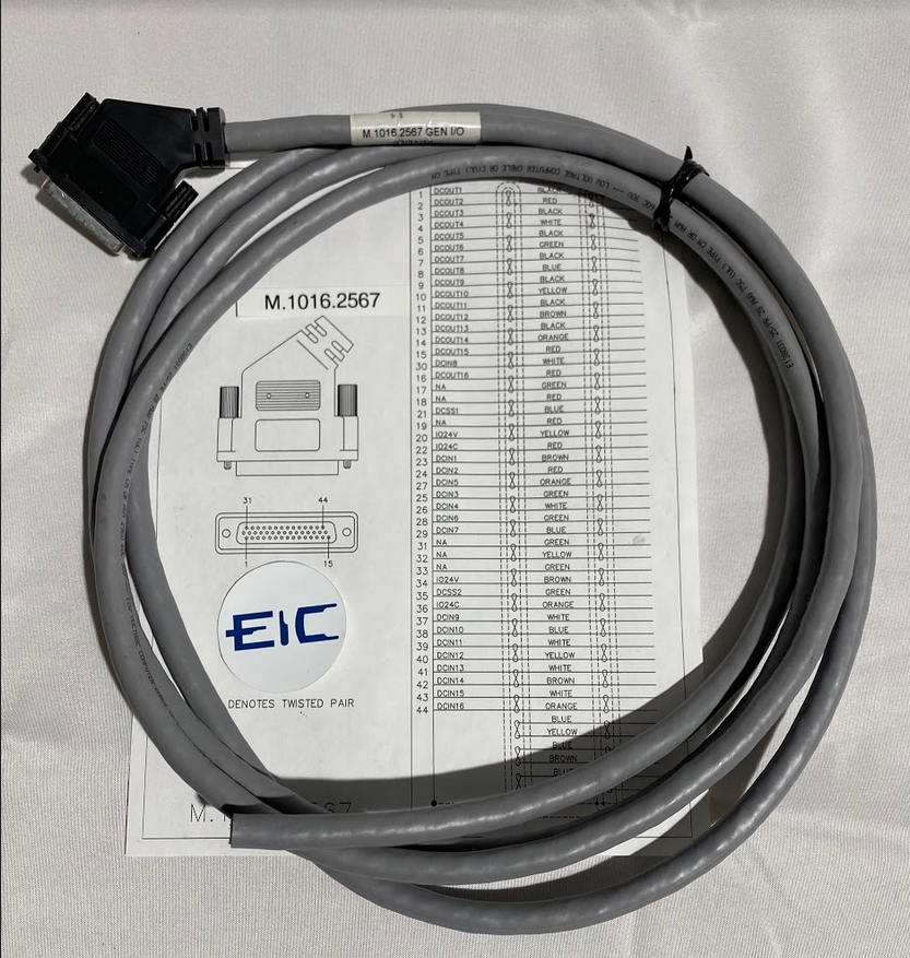 KOLLMORGEN CABLE, MMC GEN I/O TO FLYING LEAD 10FT / M.1016.2567 | eBay