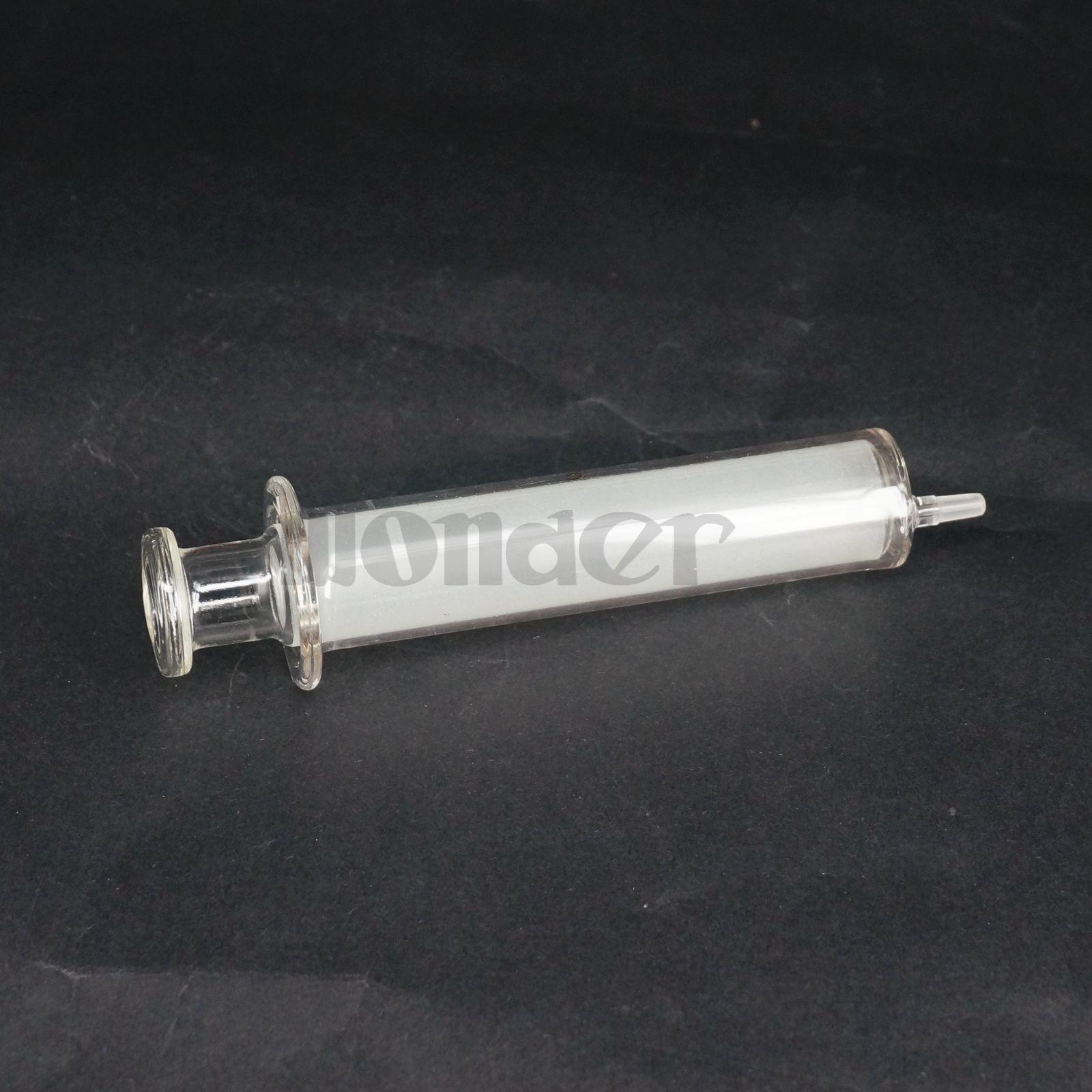 50ml Glass Syringe Injector Dosage Precision Ideal Lab Sampler ...