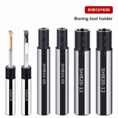 CNC Lathe Boring Tool Holder SHB12 SHB16 SHB20 SHB25 3-18mm Small ...