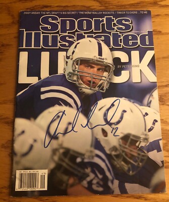 ANDREW LUCK Autographed Signed COLTS December 3, 2012 Sports ...