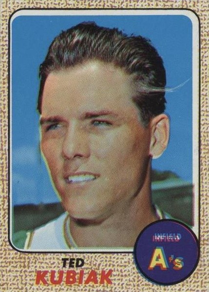 1968 Topps - #79 Ted Kubiak (RC) for sale online | eBay
