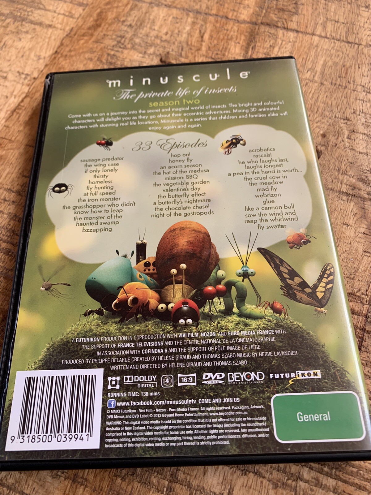 Minuscule-The Private Life of Insects : Season 2 : Part 1 (DVD, 2010 ...
