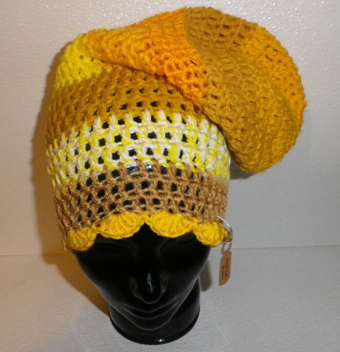 Slouch Hat Beanie Cap Adult Size Super Long Slouchy Handmade USA NEW ...
