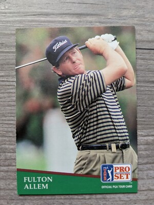 1991 Pro Set Golf Card #183 Fulton Allem | eBay