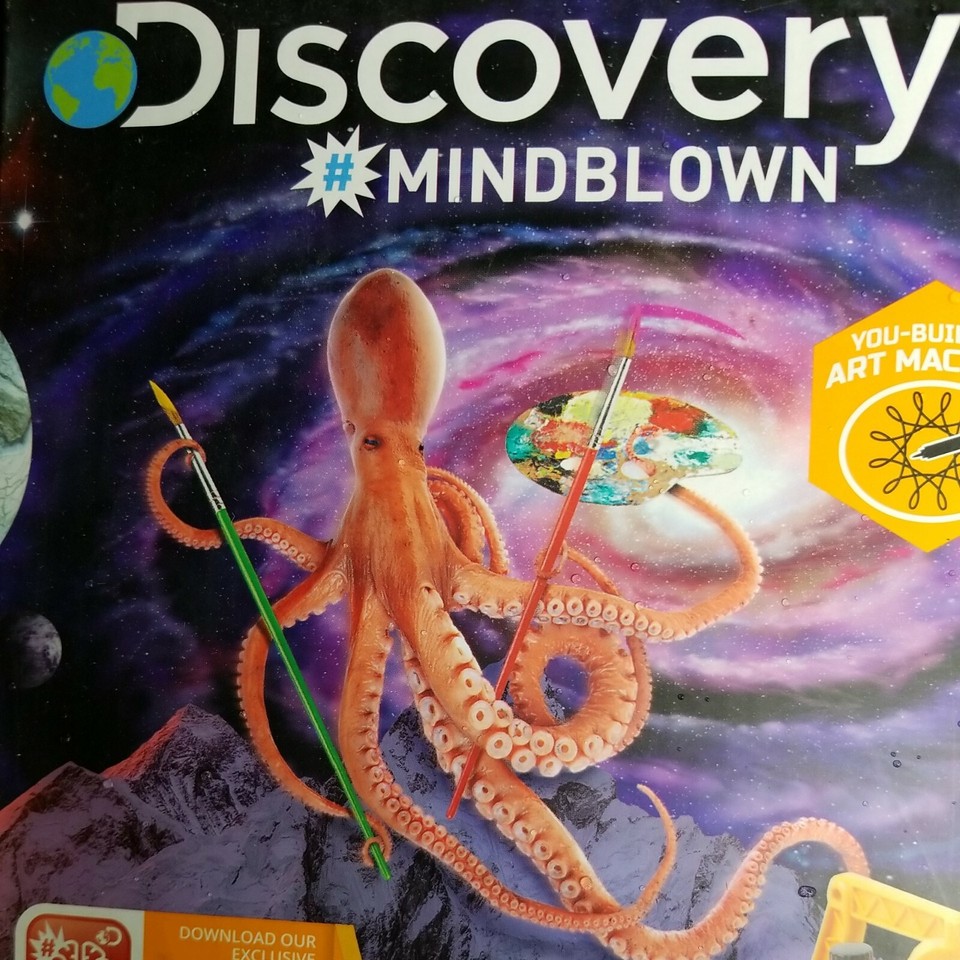 NEW MIB Spiral Art Station DIY Kit Robot by Discovery Mindblown Science Set | eBay