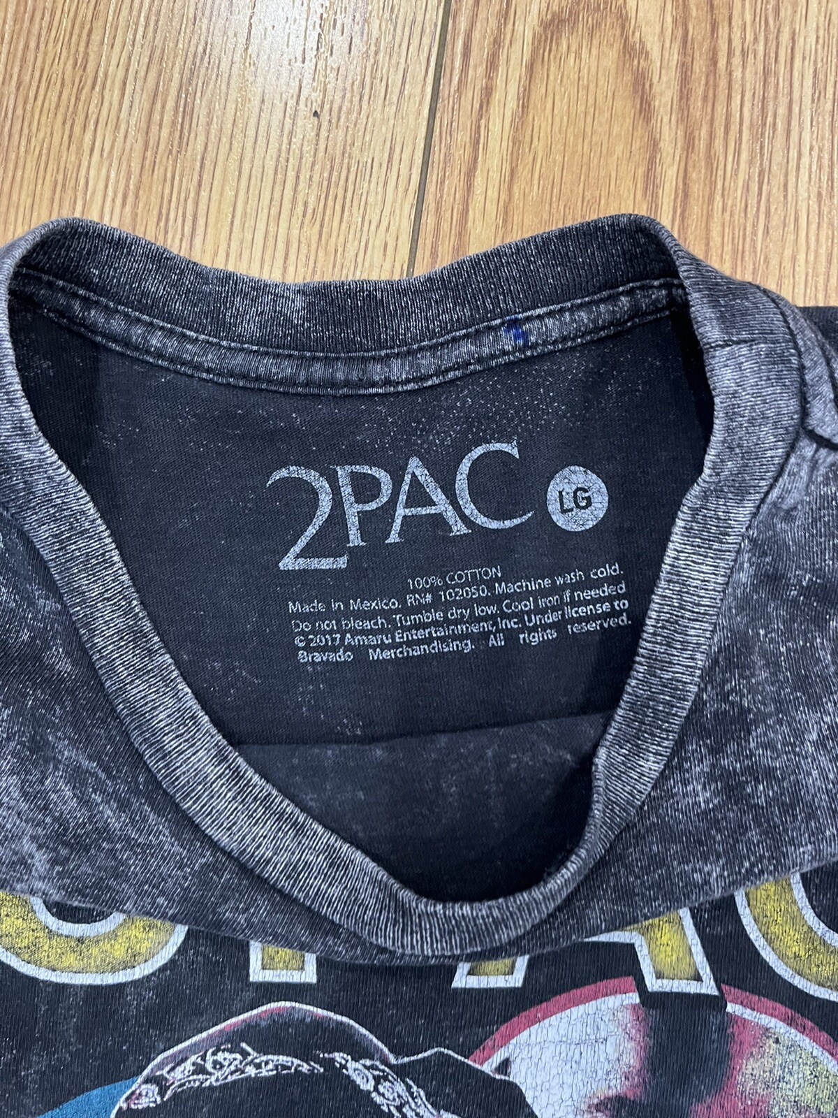 Tupac 2PAC vintage 1971 graphic tee - Gem