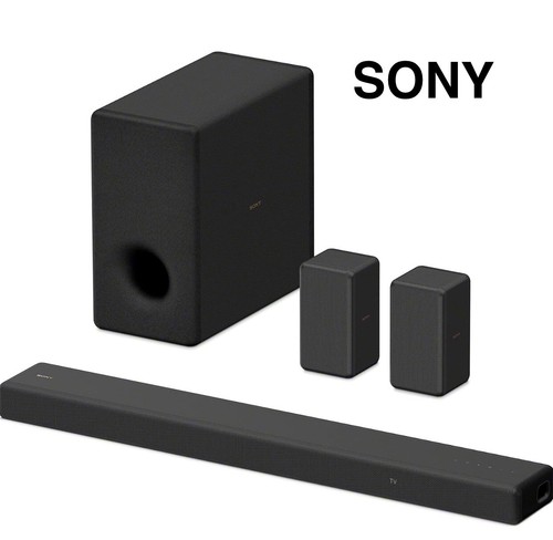 NEW SONY HT-A3000 Sound Bar W/ SA-SW3 Subwoofer & SA-RS3S Rear Speakers ...