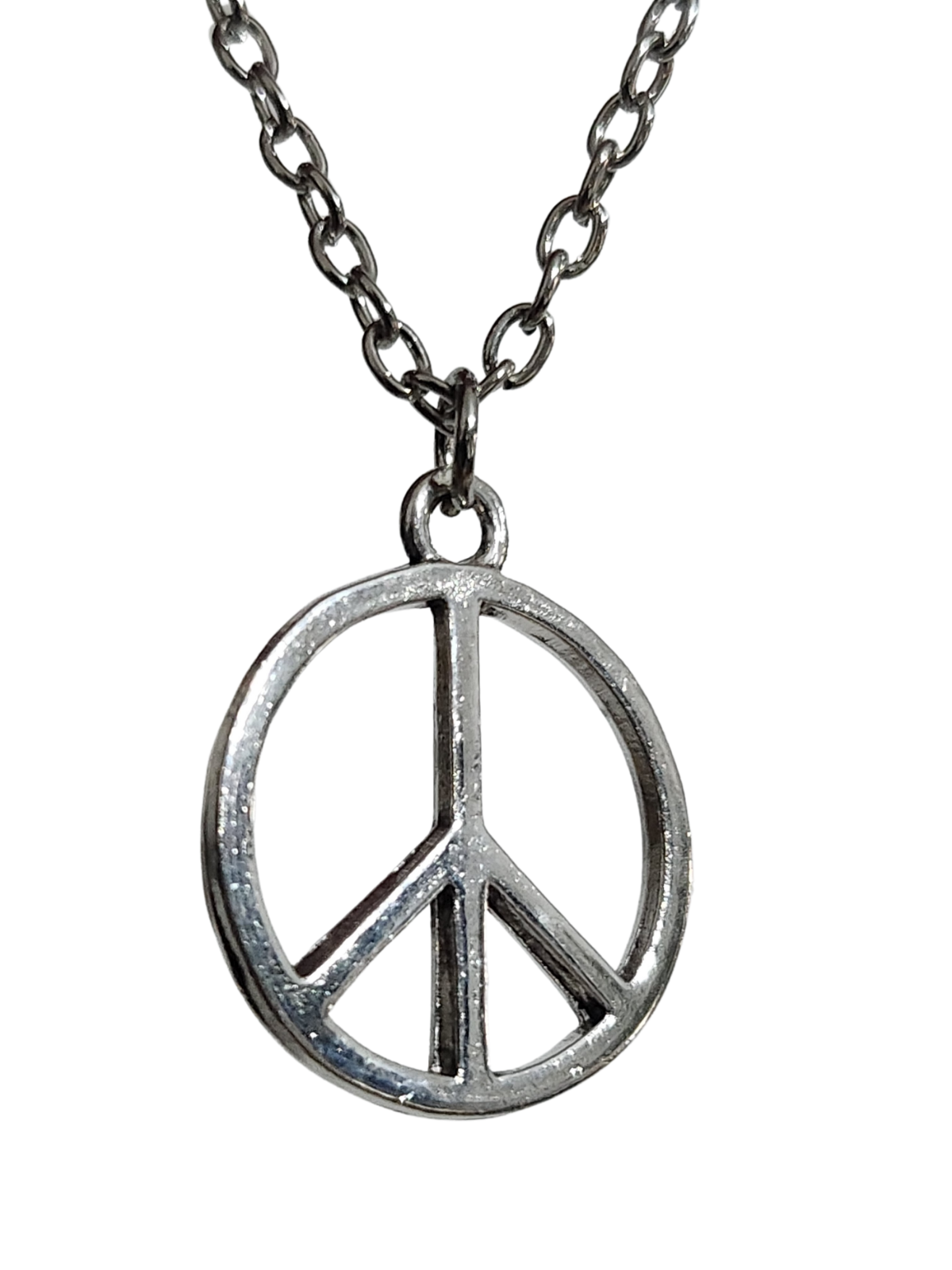 CND Peace Pendant 20" Chain Necklace BTB Hippy Retro Ethnic Bohemian ...