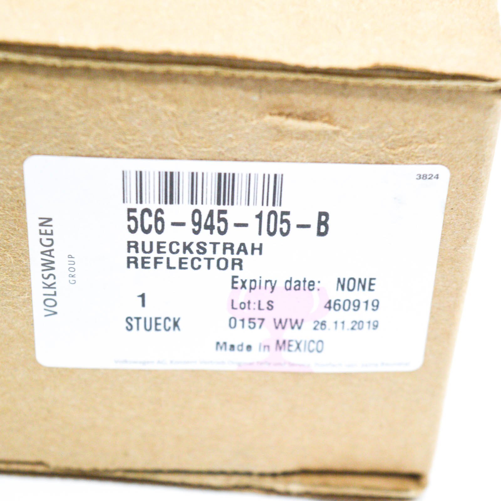 Volkswagen Jetta Rear Left Reflector 5C6945105B NEW OEM | eBay