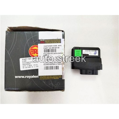 Royal Enfield Classic EFI 500 ECU With Export Program Controller ...