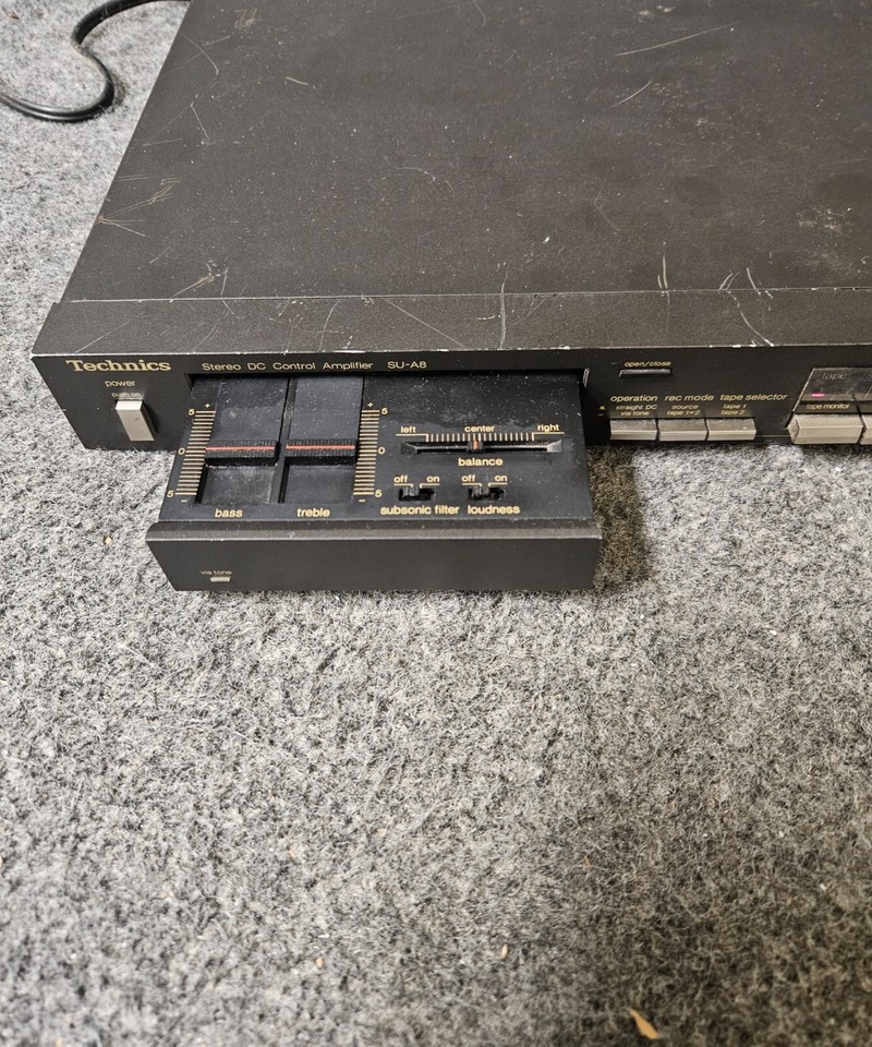Very Rare! Technics Stereo PRE AMPLIFIER SU-A8 pre amp | eBay