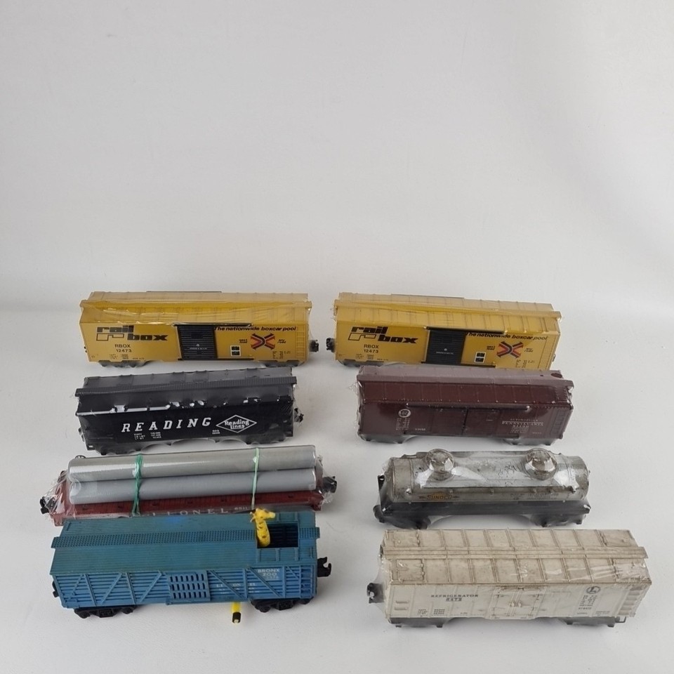 Mixed Brand T008 Trains Cars O Gauge Boxcar Rail Box Lionel Toys Lot | eBay