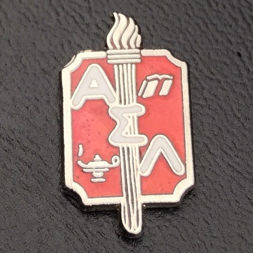 Alpha Sigma Alpha Greek Enamel Torch Lapel Pin – ΑΣΑ Sorority Vintage ...