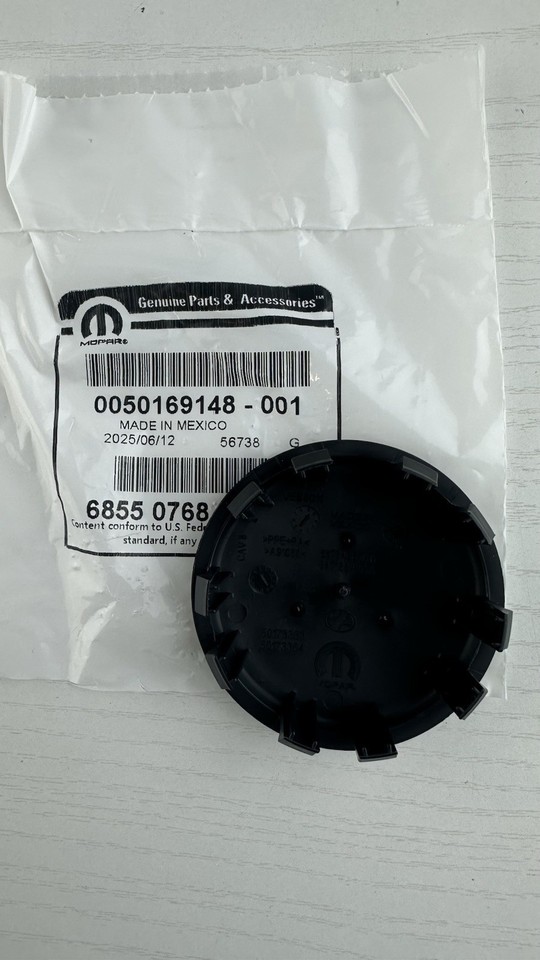 2024-2026 WRANGLER JL GLADIATOR WHEEL CENTER CAP COVER MOPAR GENUINE ...