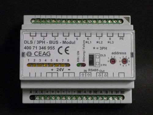 CEAG Elektronisches Überwachungsmodul DLS / 3PH-BUS-Modul 400 71 346 955 | eBay