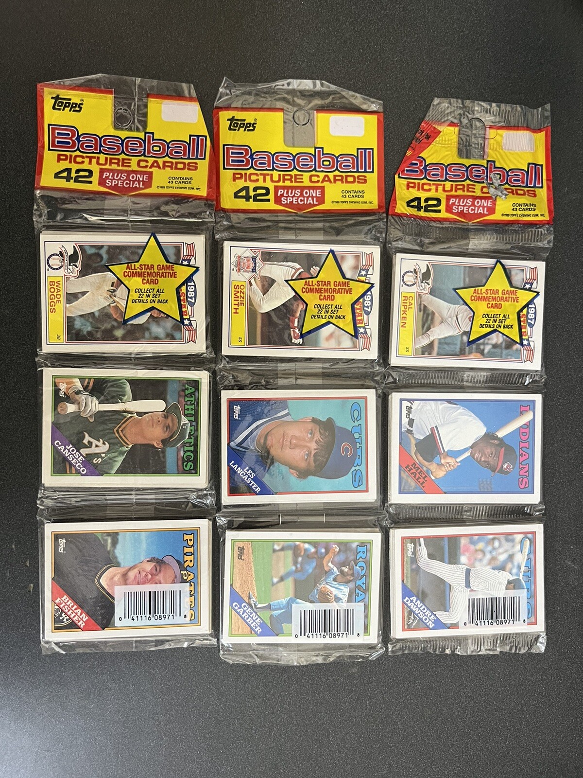 1987 topps baseball unopened Picture Card packs lot | eBay
