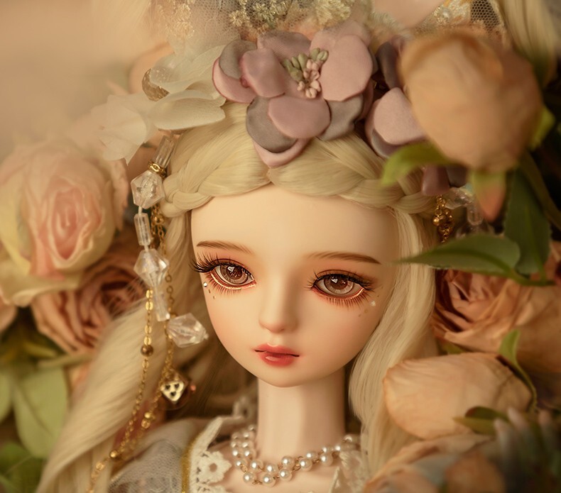 New Handmade 24" 1/3 PVC BJD SD Ball Joint Doll Women Girl Gift Olivia ...