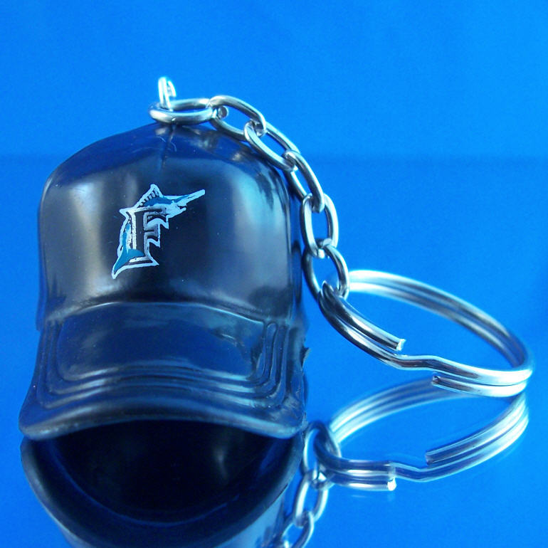 NEW MLB LICENSED MINI BASEBALL CAP HAT KEYCHAIN KEY CHAIN BACKPACK ...