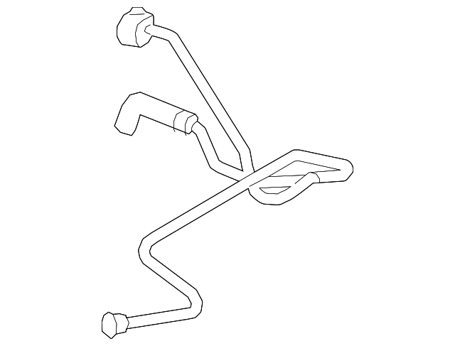 Genuine OEM Engine Coolant Bypass Pipe for Audi 80A121081DH for sale ...