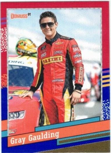 2024 Panini Donruss NASCAR - Retro 1991 Gray Gaulding #144 Red & Blue ...