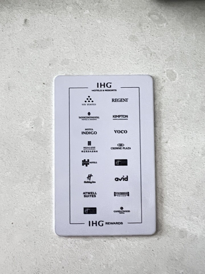 IHG REWARD HOTELS ROOM KEY CARD. Very Good Condition. | eBay
