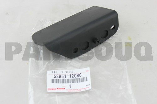 5385112080 Genuine Toyota PAD, FRONT WHEEL OPENING EXTENSION, RH 53851 ...